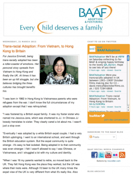 Small Adoption Interviews - Jessica EmmettJessica Emmett